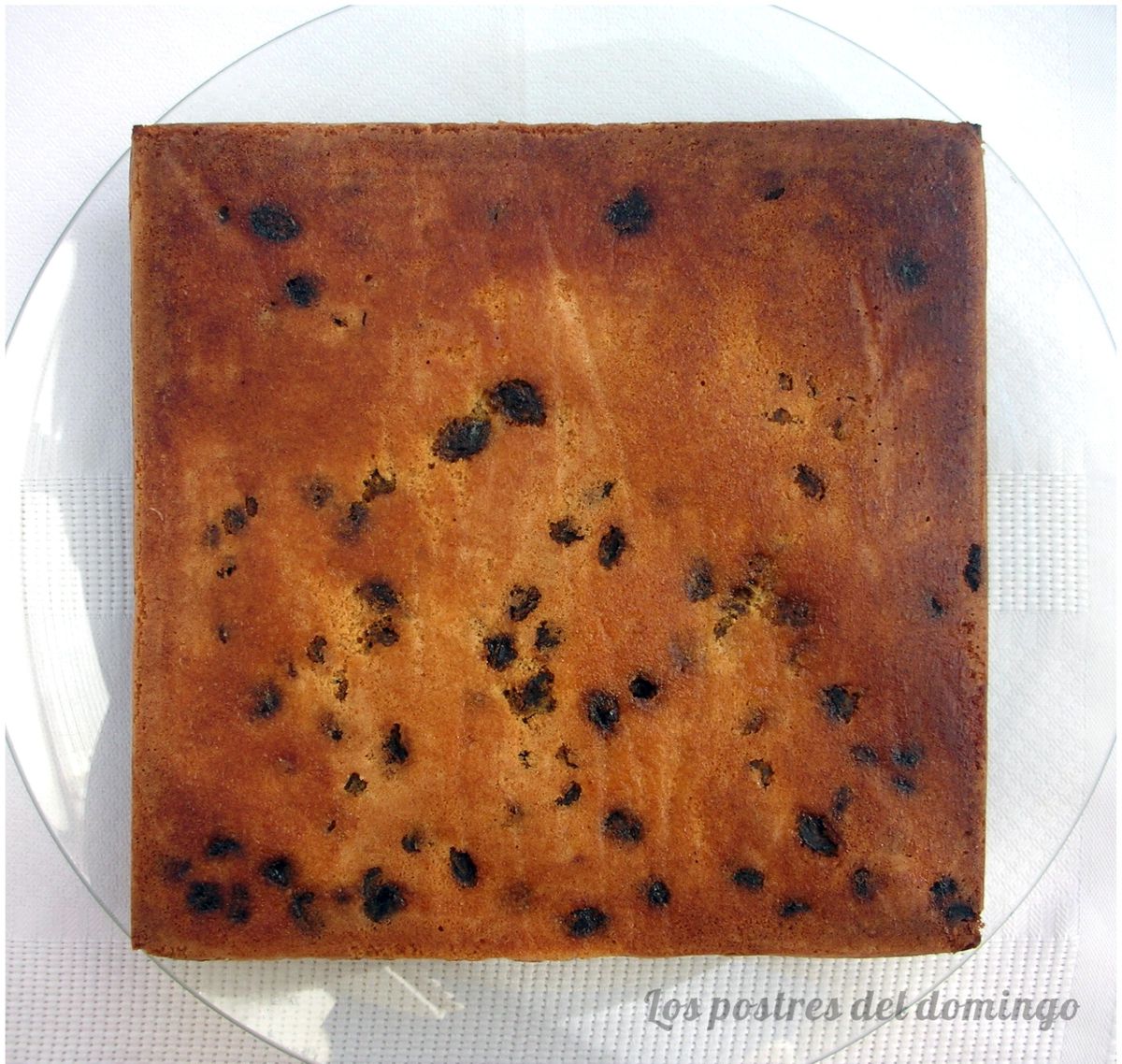 Pastel de manzana, pasas y coñac - Los postres del domingo